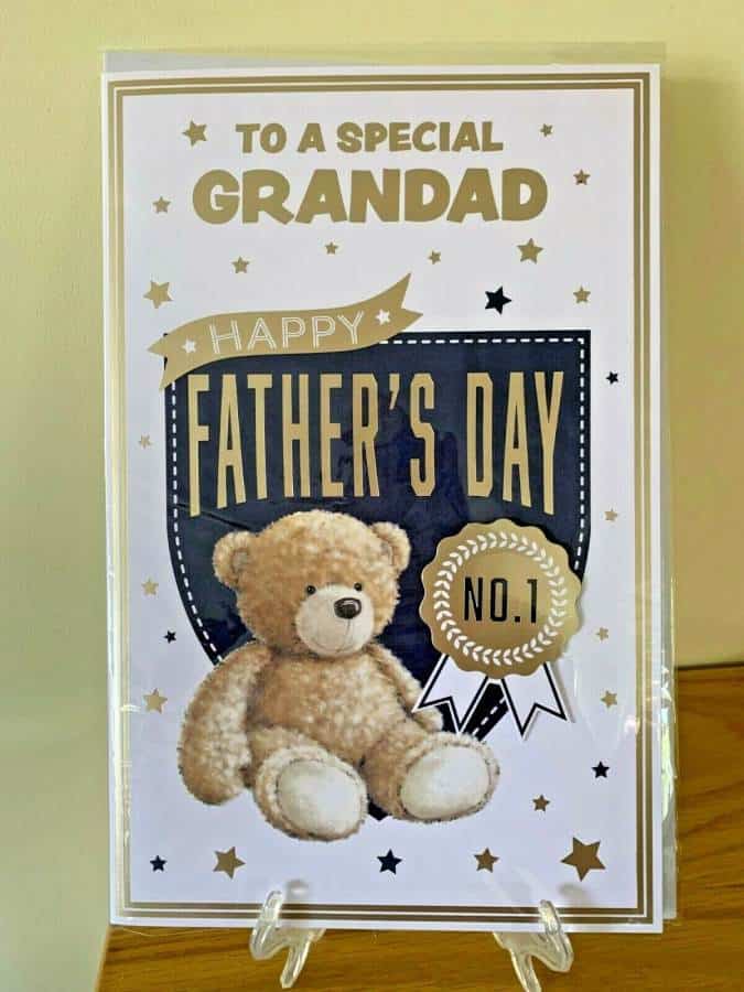 Large Father’s Day Card Grandad -8 Page Insert – 7 Verses -Celebration ...